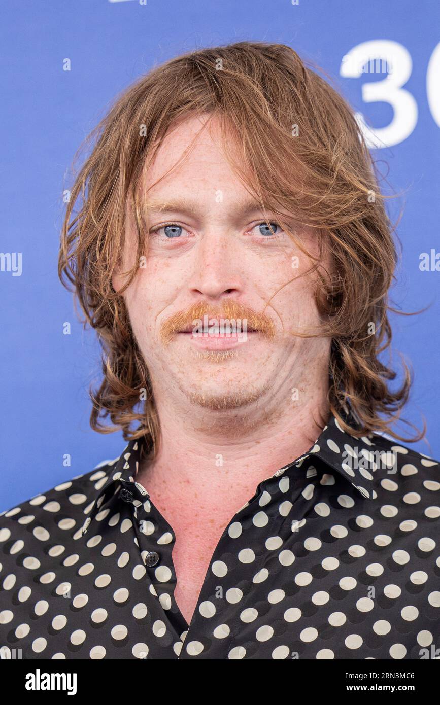 Caleb Landry Jones poses for photographers during the photo call for ...