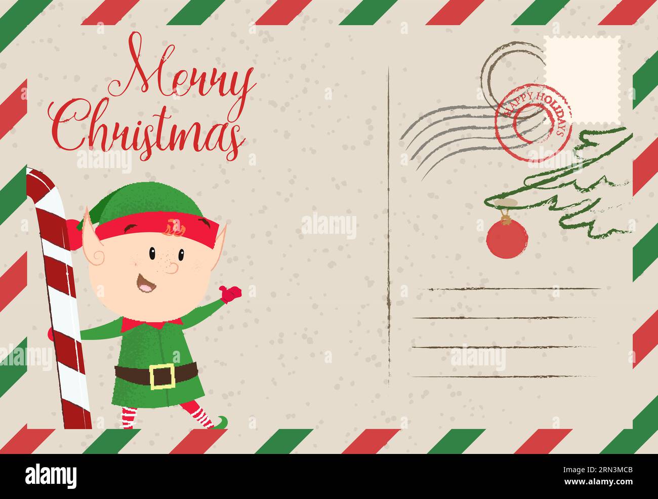 Elf word Stock Vector Images - Alamy