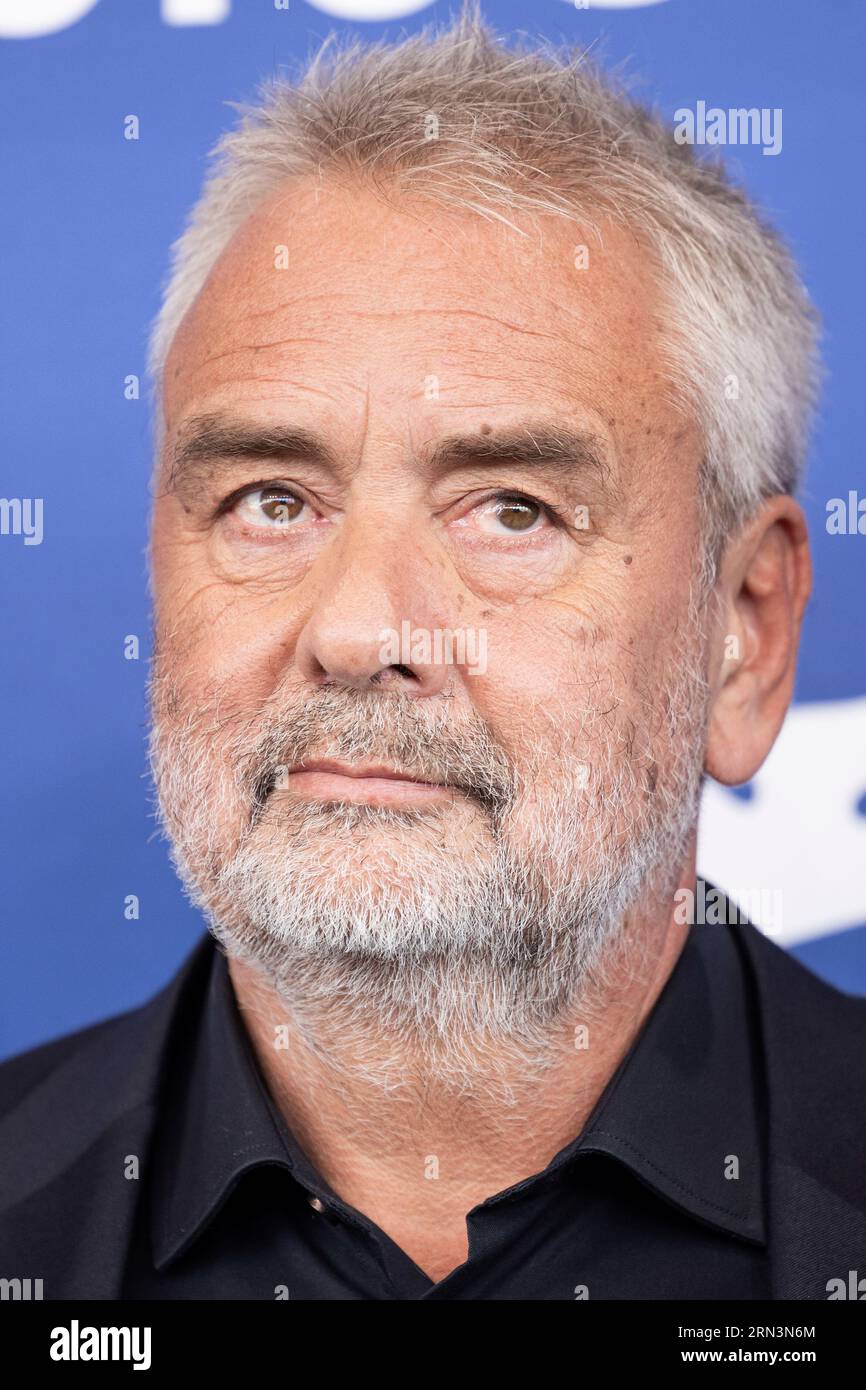 Luc Besson poses for photographers during the photo call for the film ...