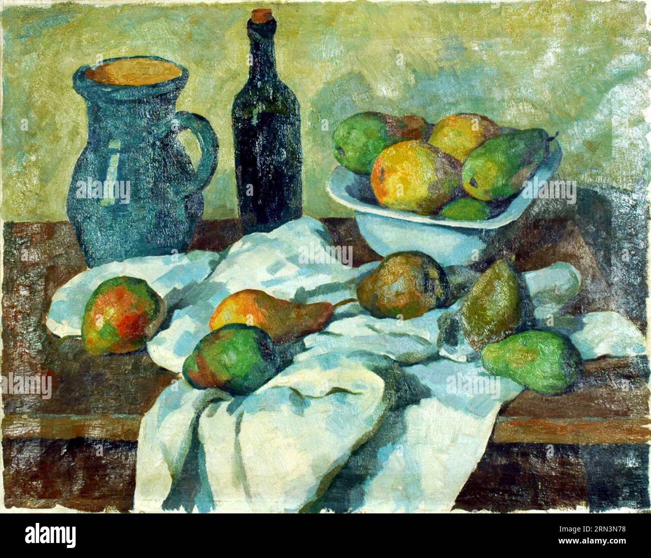 Stilleben 1922 by Willi Maillard Stock Photo - Alamy