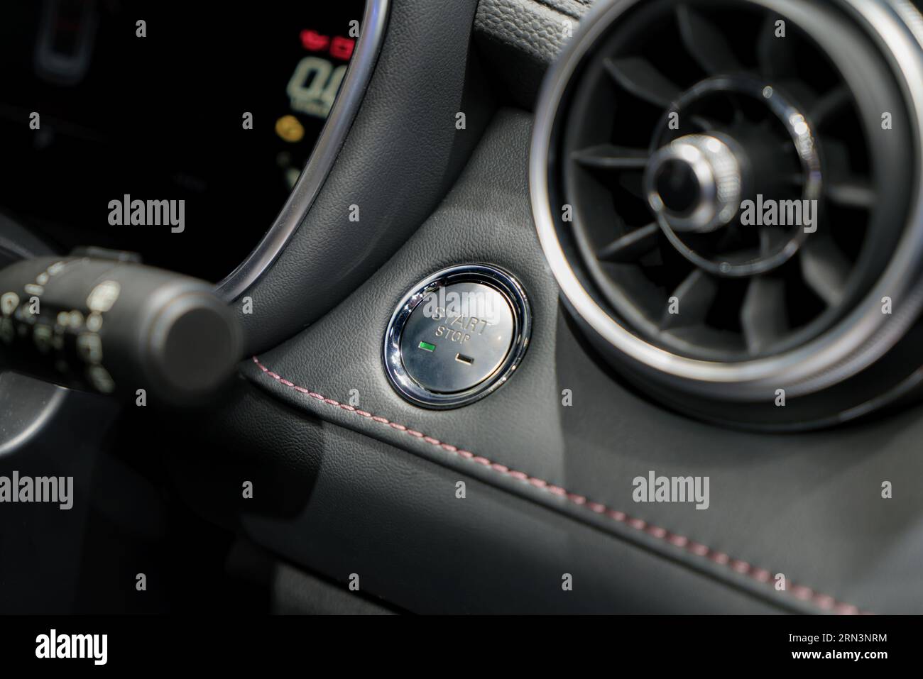A tactile connection to power, Engine start button ignites life, while ...
