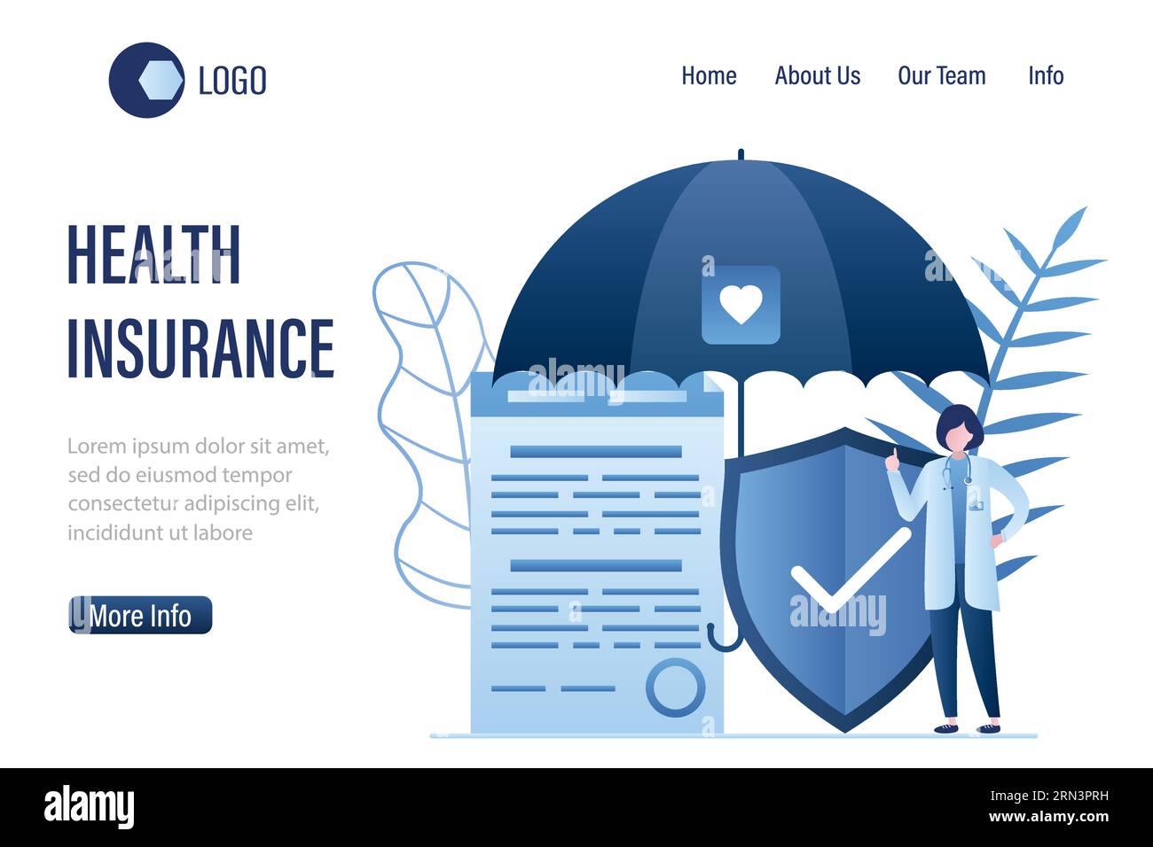 Female umbrella Stock Vector Images - Alamy