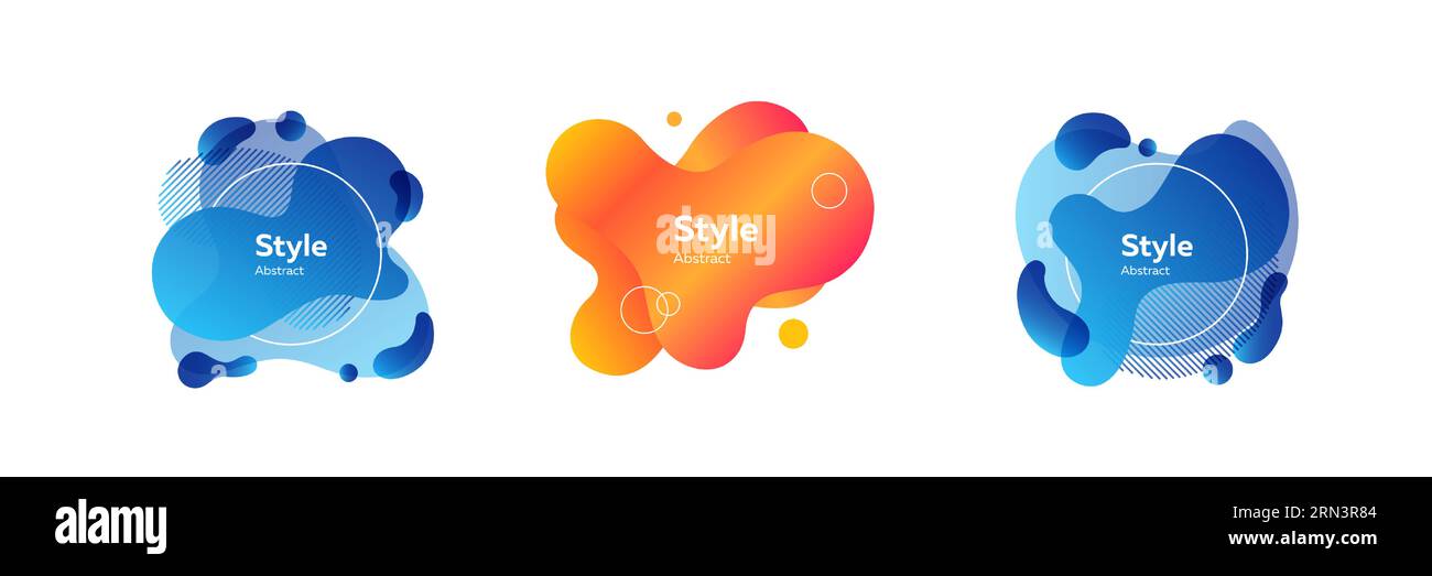 Set of unique abstract graphic figures Stock Vector Image & Art - Alamy