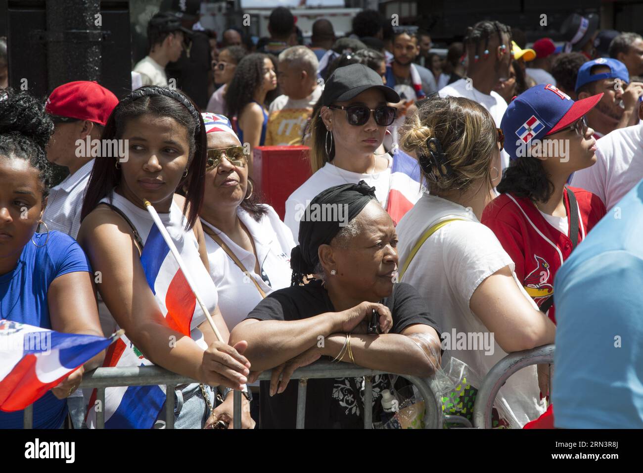 Dominican Americans celebrate at the 41st annual Dominican Day Parade ...