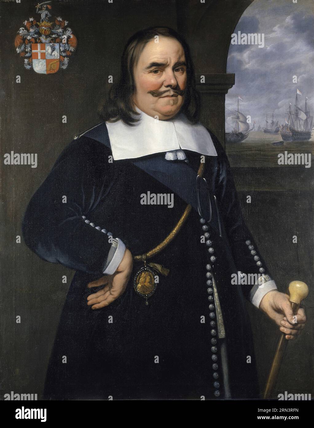Michiel Adriaenszoon de Ruyter, 1607-76, Lieutenant-Admiral-General of ...