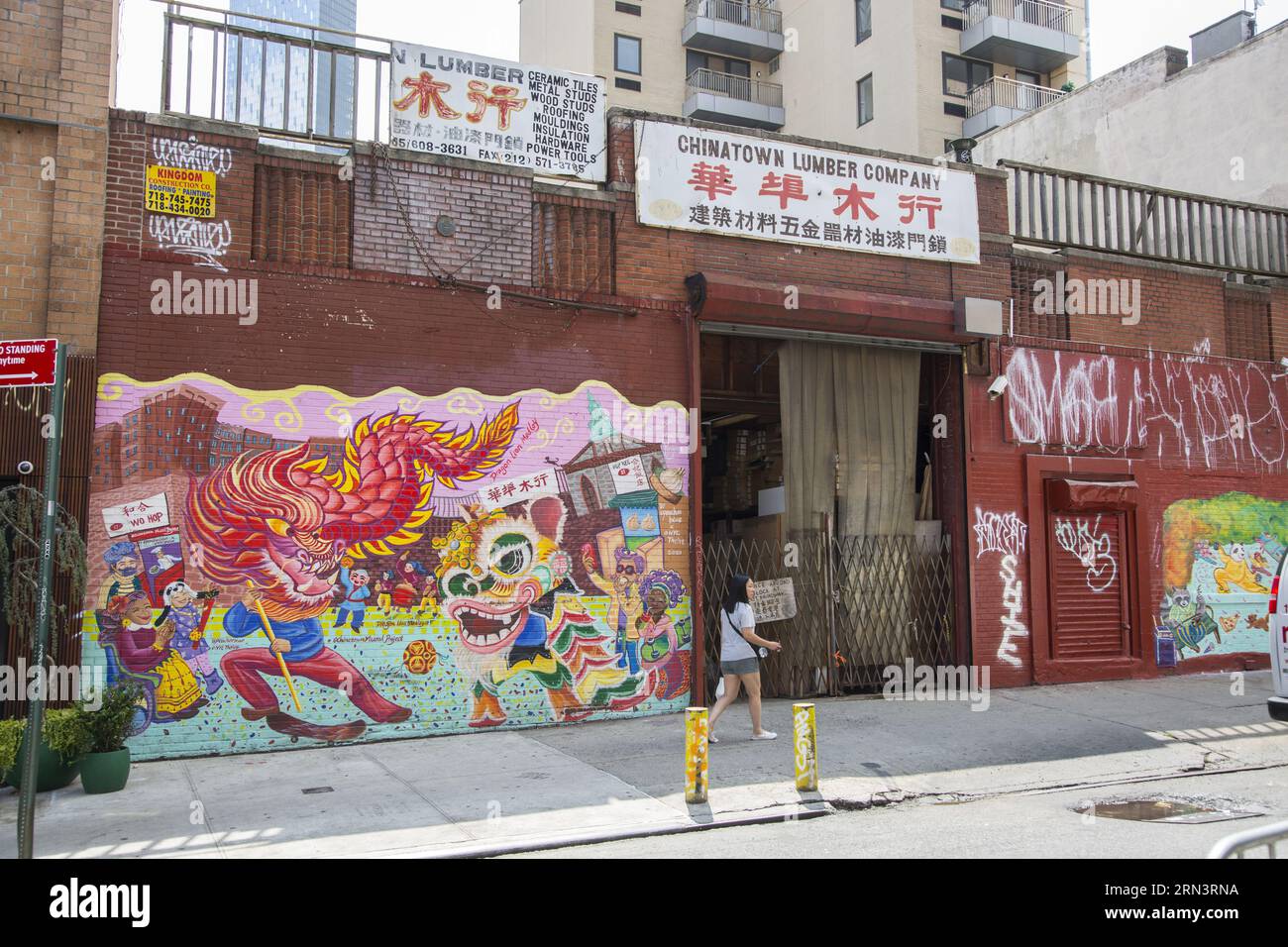 Chinatown Mural Project is a collaboration between activist Karlin Chan ...