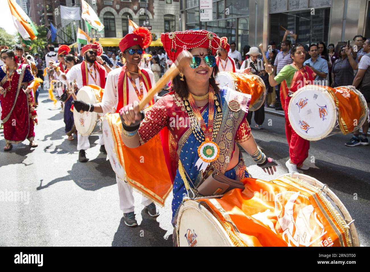41st annual India Day Parade on Madison Avenue in New York City in 2023 ...