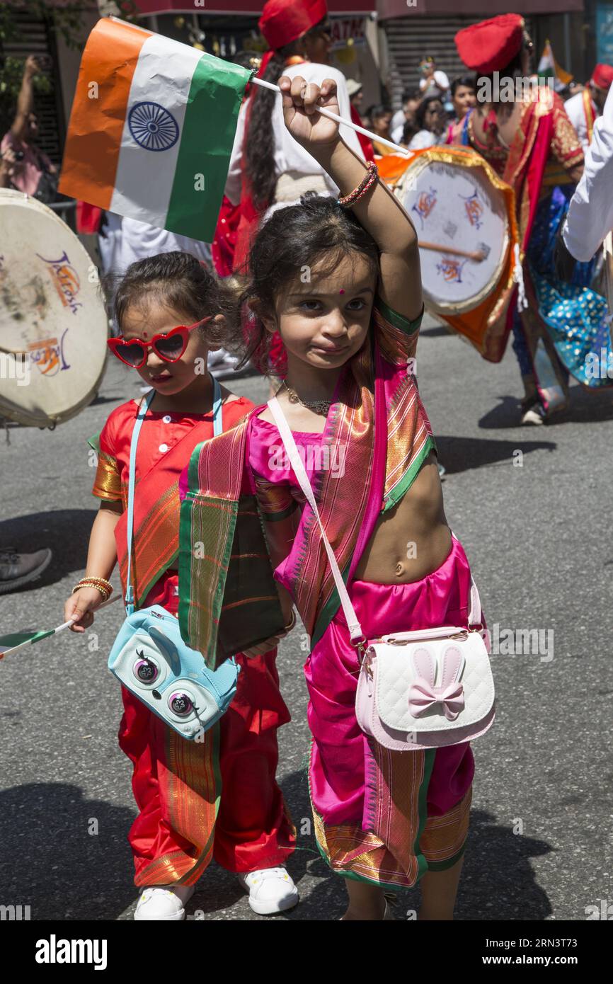 41st annual India Day Parade on Madison Avenue in New York City in 2023 ...