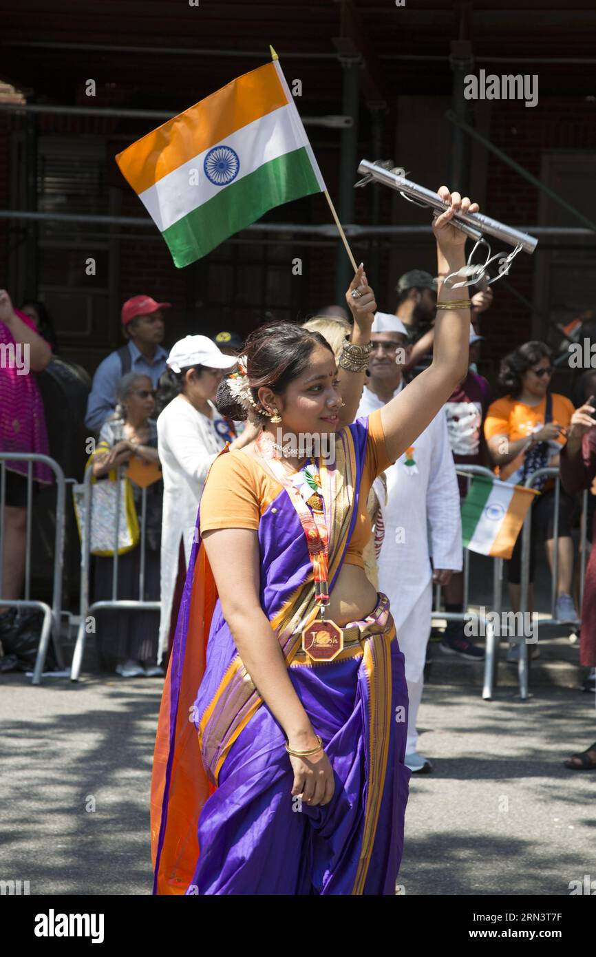 41st annual India Day Parade on Madison Avenue in New York City in 2023 ...