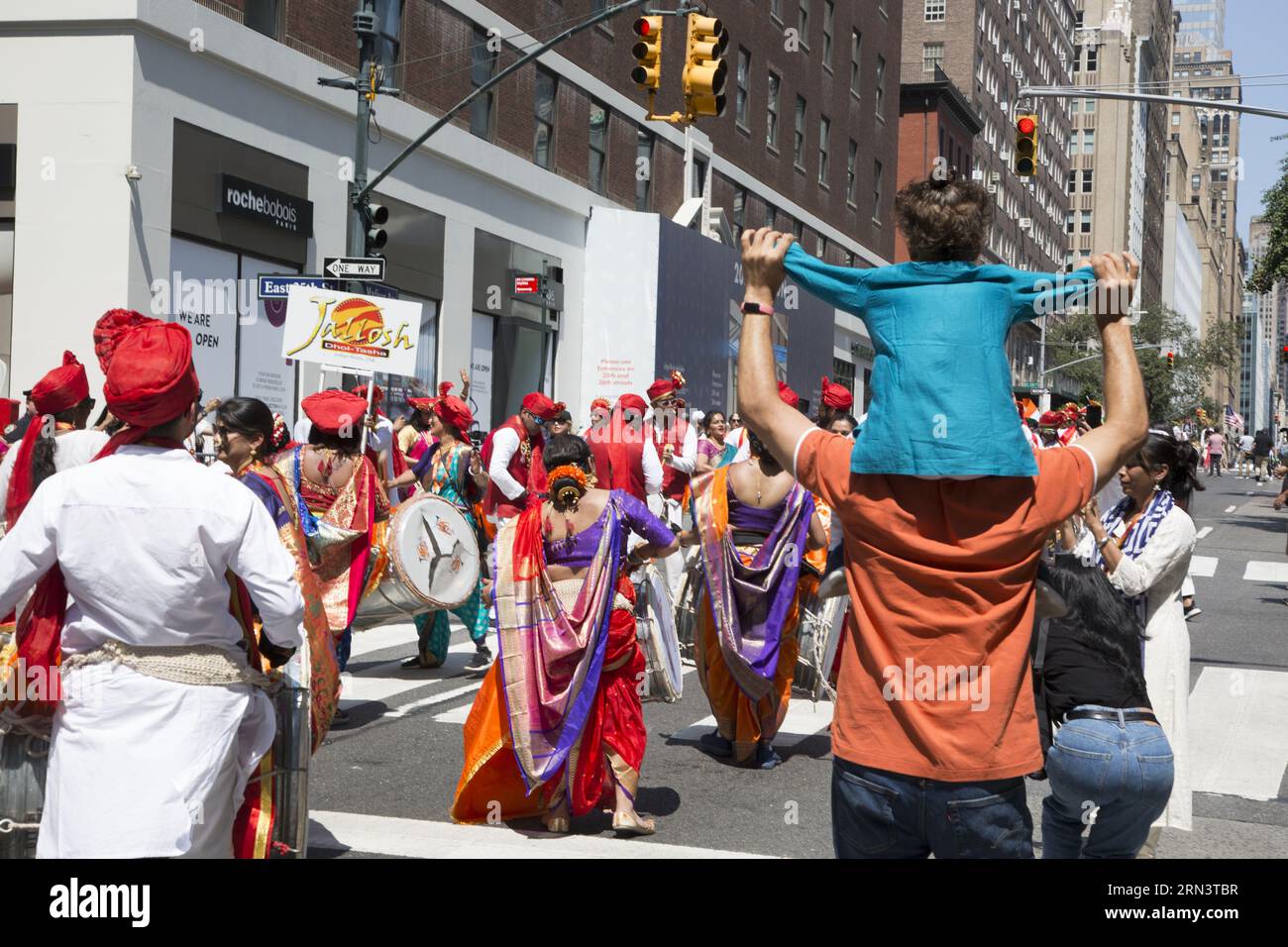 41st annual India Day Parade on Madison Avenue in New York City in 2023 ...