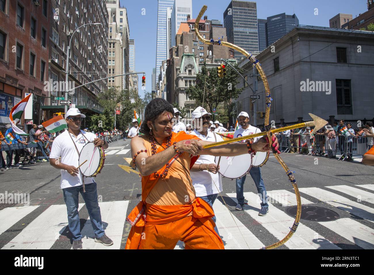41st annual India Day Parade on Madison Avenue in New York City in 2023 ...