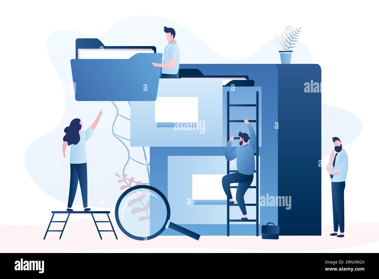 Cataloging of book Stock Vector Images - Alamy