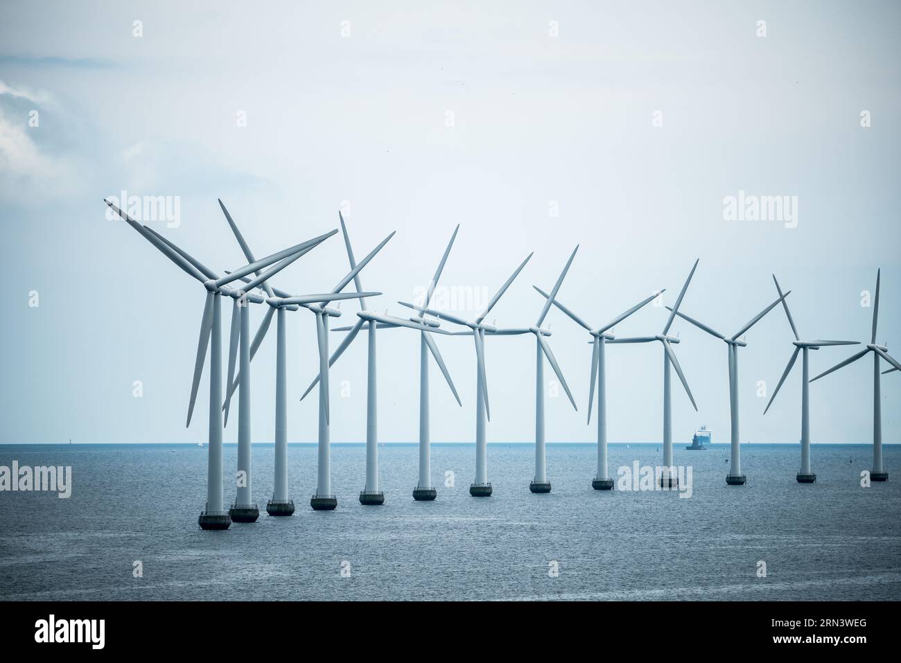 Offshore Wind Turbines Renewable Energy Denmark // DENMARK — Wind ...