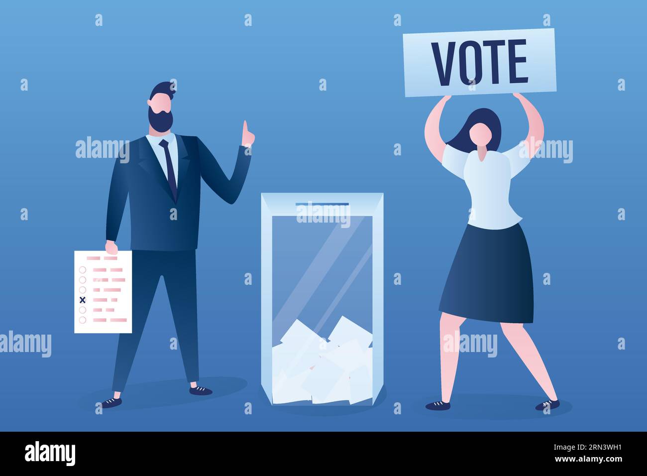 Board elections voting Stock Vector Images - Alamy