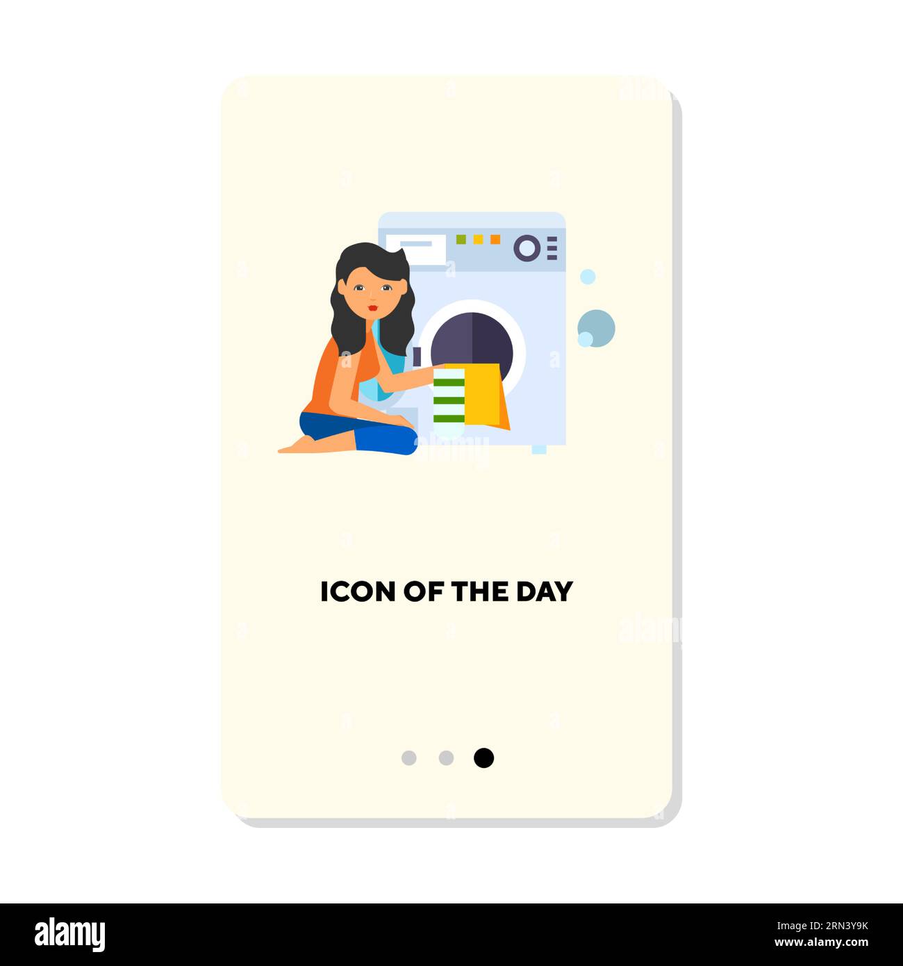 Laundry vector icon Stock Vector Image & Art - Alamy