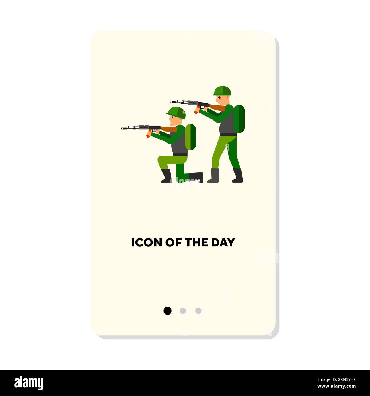 Military force flat icon Stock Vector Image & Art - Alamy