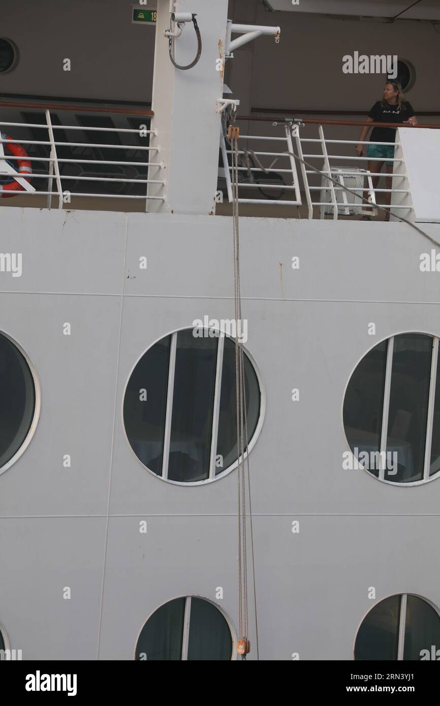 Cruise ship ventilation hi-res stock photography and images - Alamy