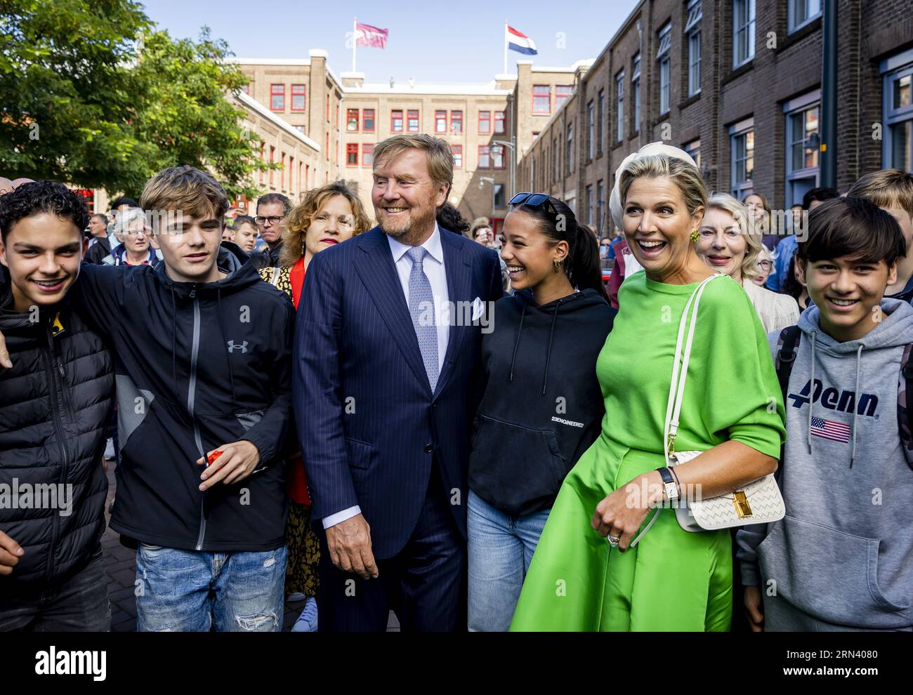 EDE - King Willem-Alexander and Queen Maxima have their picture taken ...