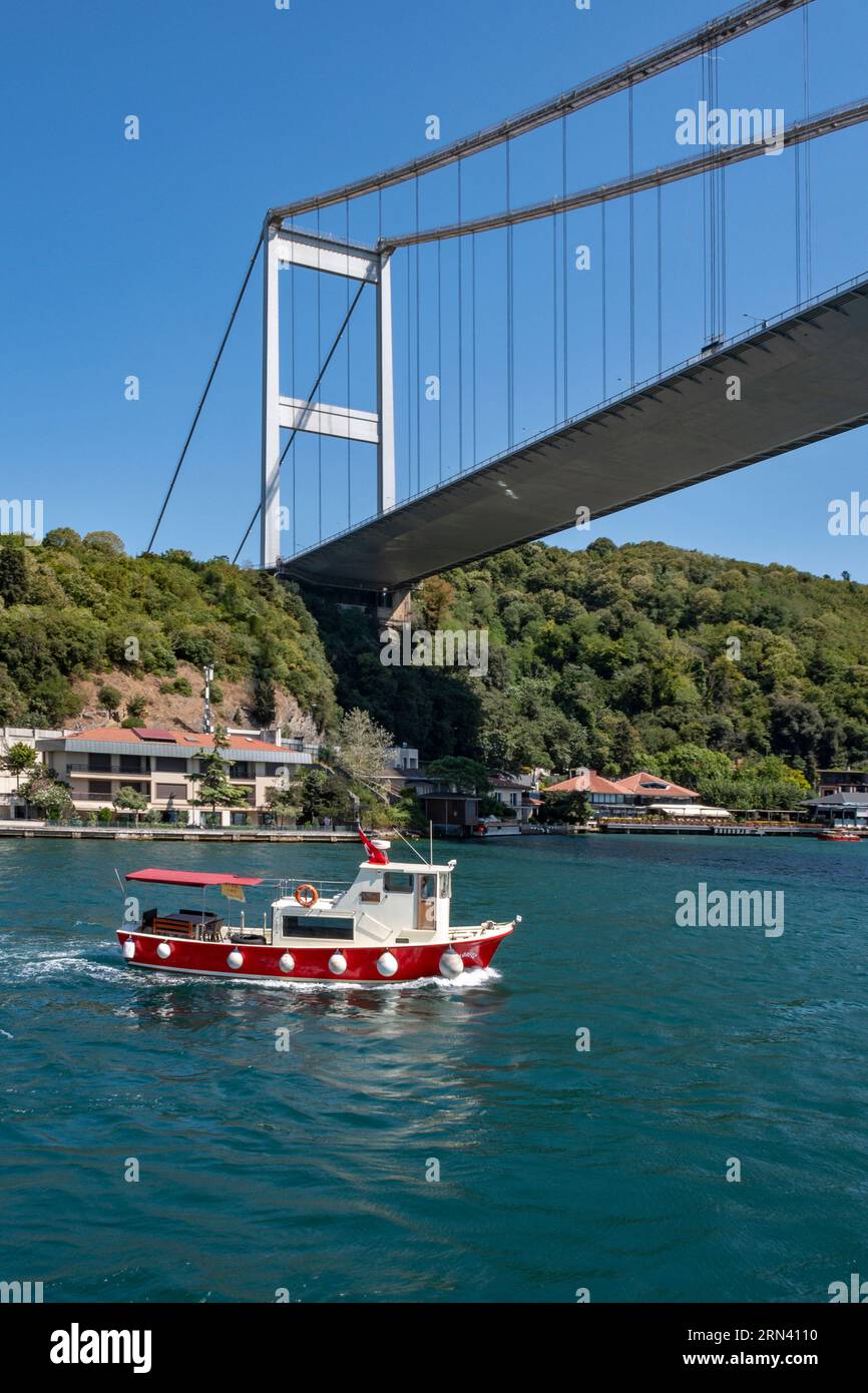 The Bosphorus Strait in Istanbul, Turkey Stock Photo - Alamy
