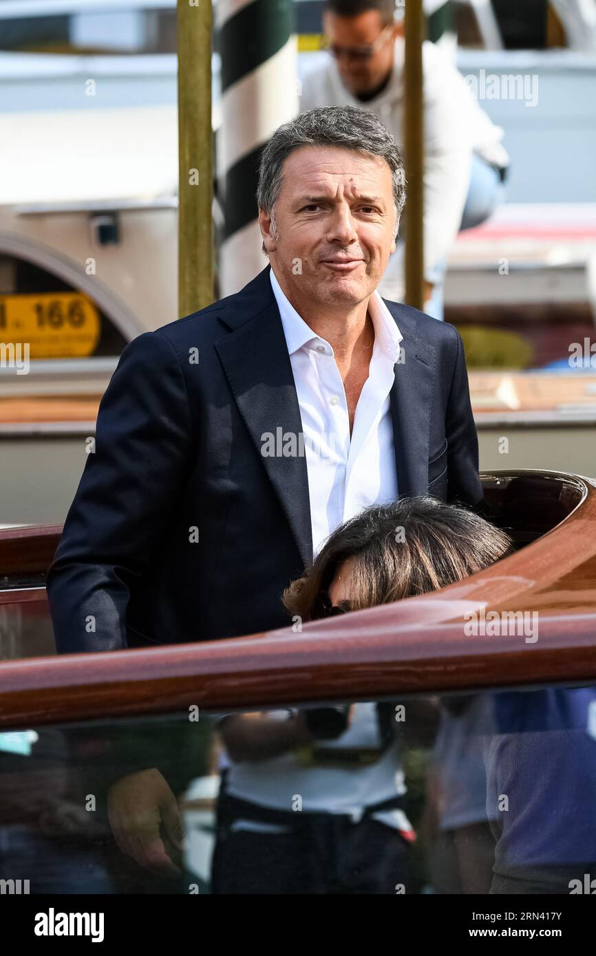 Matteo Renzi 80th Venice Film Festival People at Lido 01 Venice, Italy ...