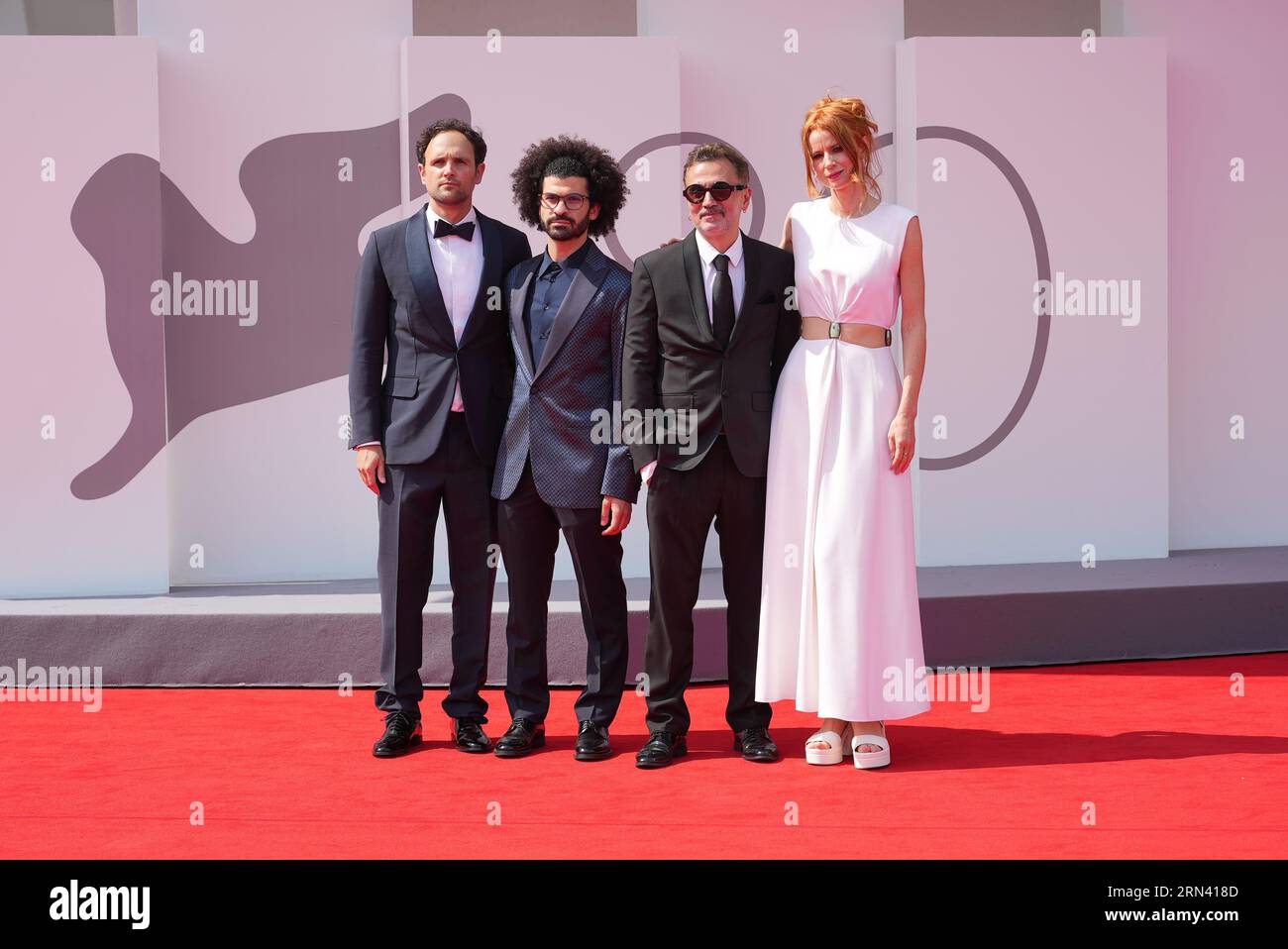 Shane Boris, Ibrahim Nash'at, Talal Derki, Odessa Rae 80th Venice Film ...