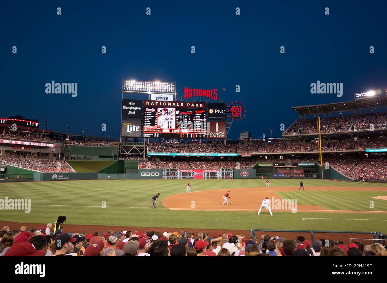 Nationals park features hi-res stock photography and images - Alamy
