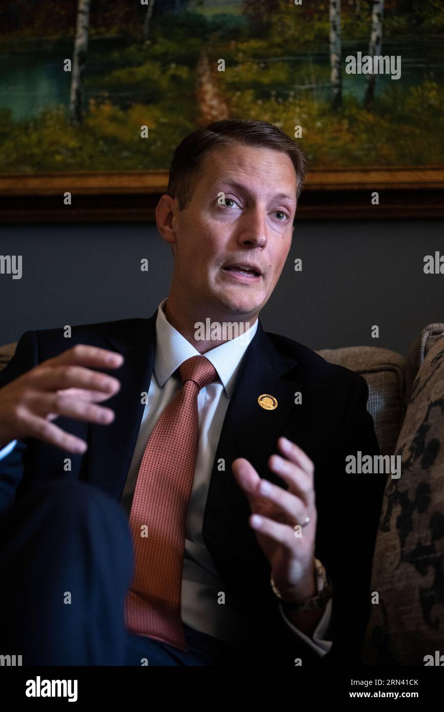 UNITED STATES - AUGUST 30: State Rep. Rob Mercuri, Republican candidate ...