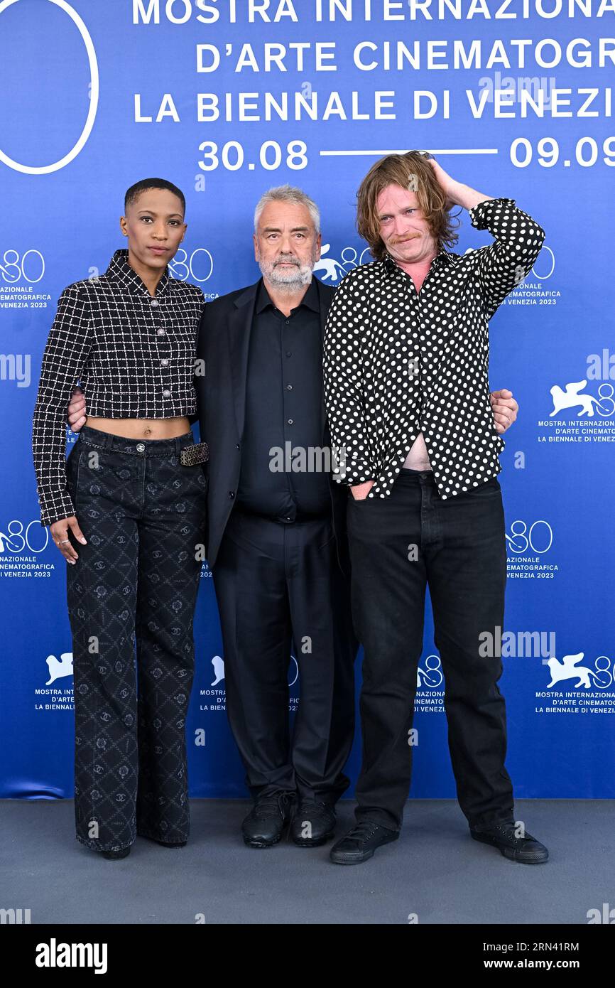 Jonica T. Gibbs, Luc Besson, Caleb Landry Jones 80th Venice Film ...