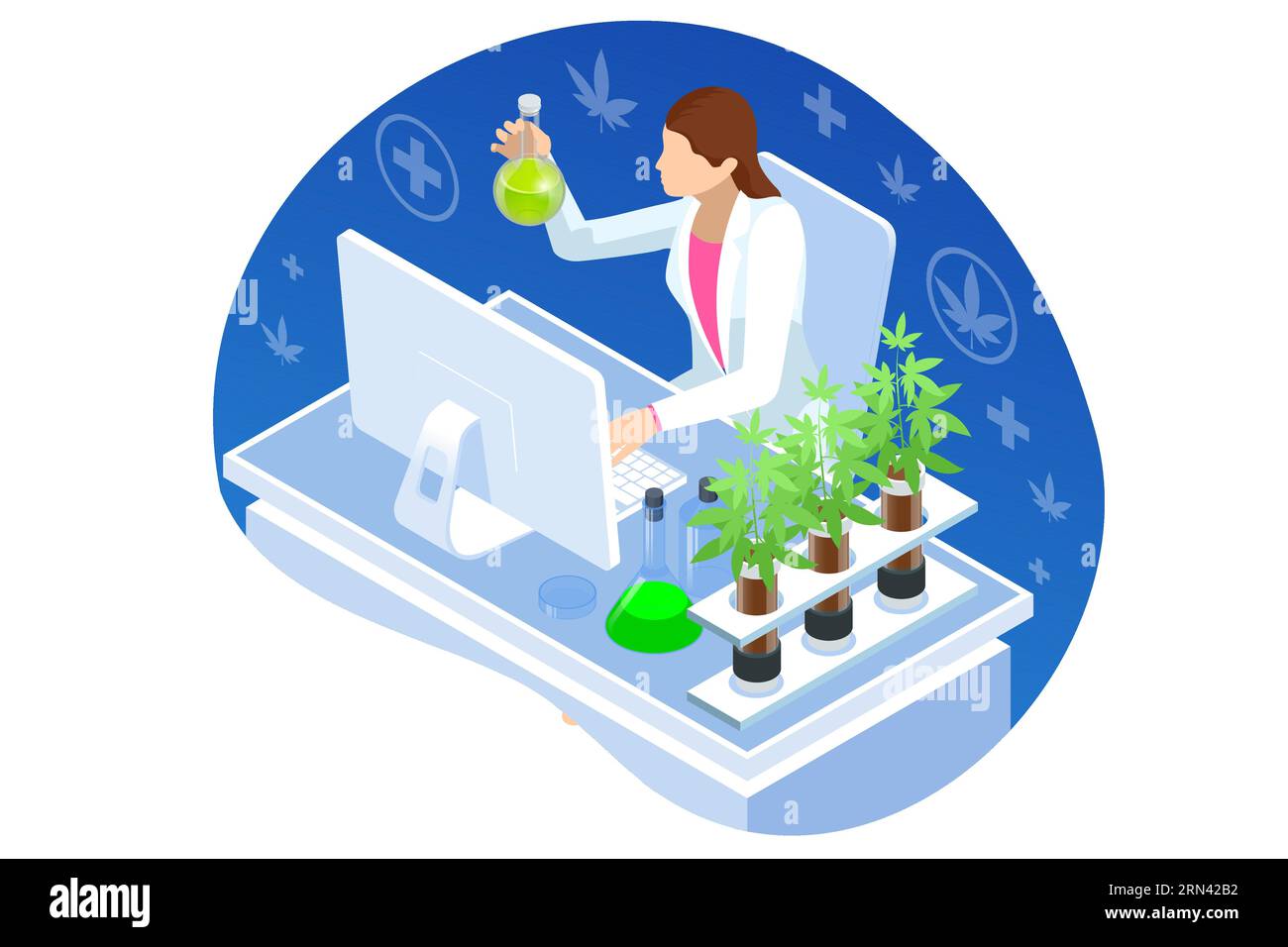 Crop buds Stock Vector Images - Alamy