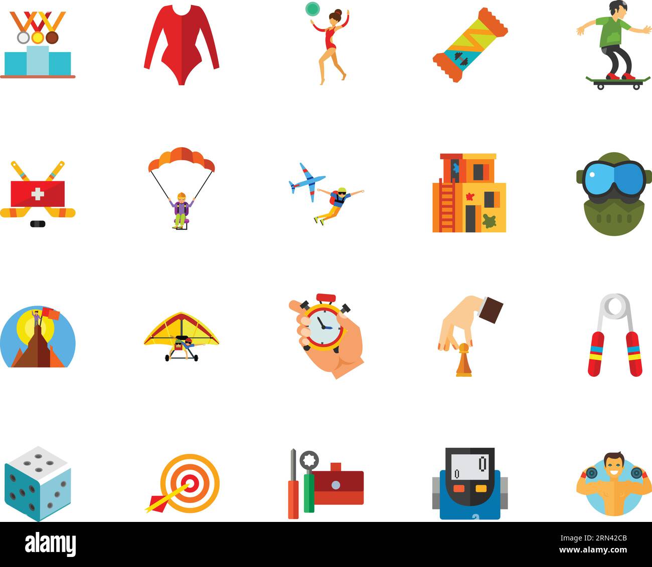 Sport and competition icon set Stock Vector Image & Art - Alamy