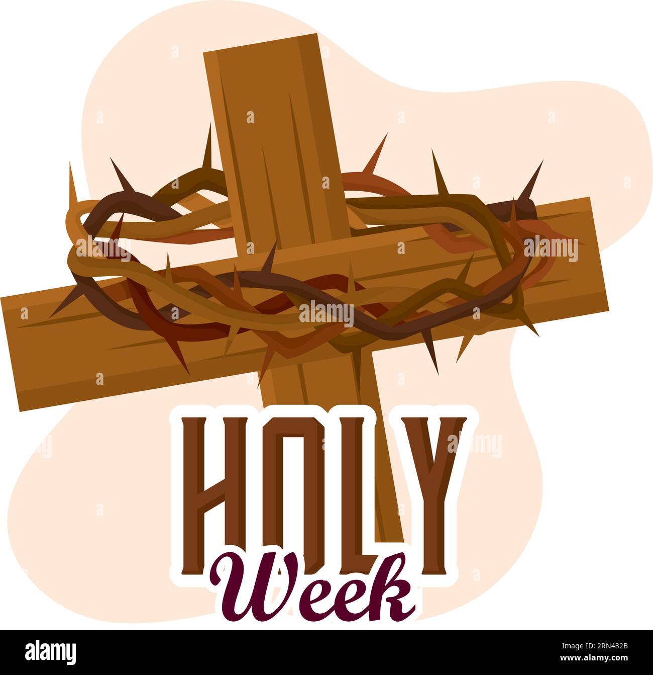 Ash wednesday vector vectors hi-res stock photography and images - Alamy