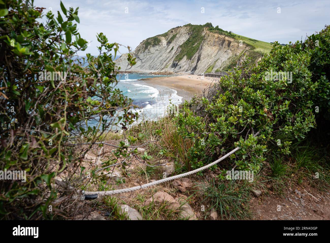 Flysch zumaya hi-res stock photography and images - Alamy