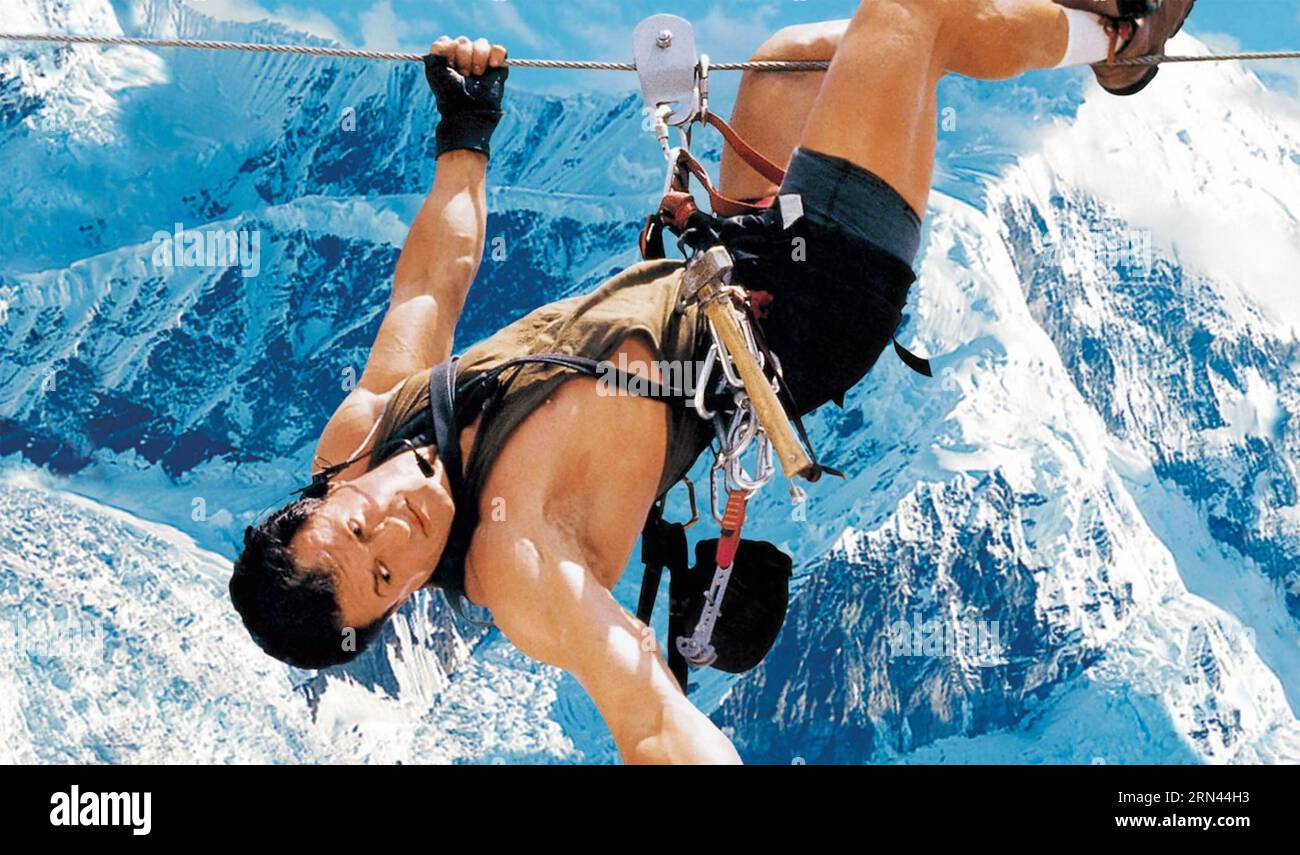 CLIFFHANGER 1993 TriStar Pictures film with Sylvester Stallone Stock ...