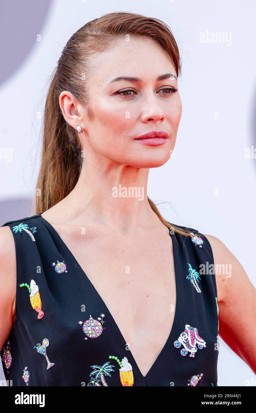 Venice Italy August 31 2023 Olga Kurylenko Arrives At The Premiere