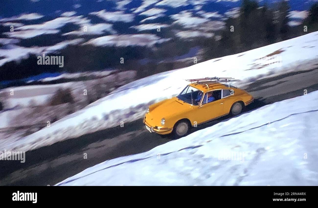 DOWNHILL RACER 1969 Paramount Pictures film with Robert Redford Stock ...