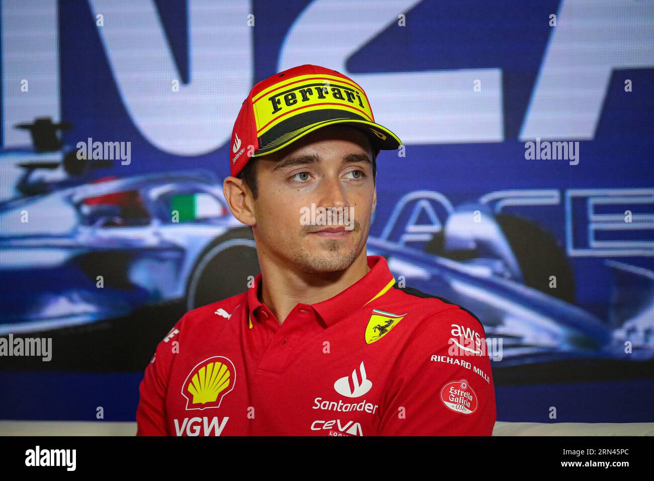 #16 Charles Leclerc, (MON) Scuderia Ferrari during the Italian GP ...