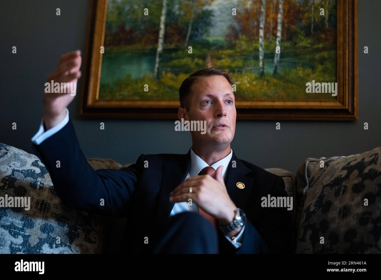 UNITED STATES - AUGUST 30: State Rep. Rob Mercuri, Republican candidate ...