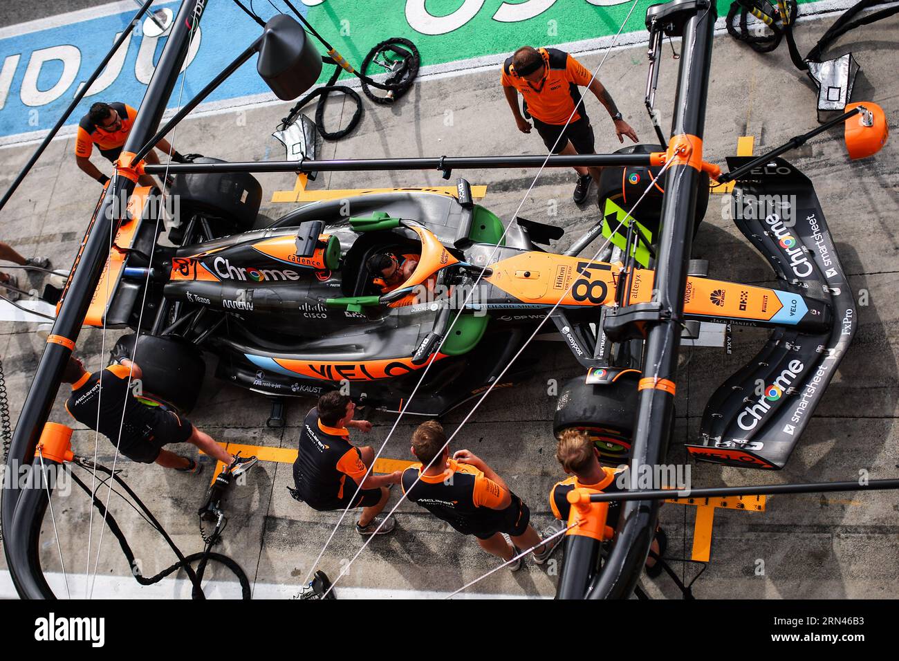 McLaren F1 Team during the 2023 Formula 1 Pirelli Grand Premio dâ ...