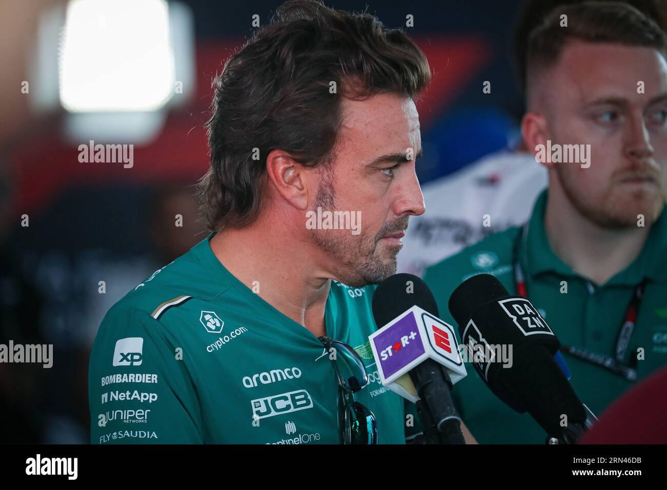 #14 Fernando Alonso, (ESP) Aramco Aston Martin Mercedes during the ...