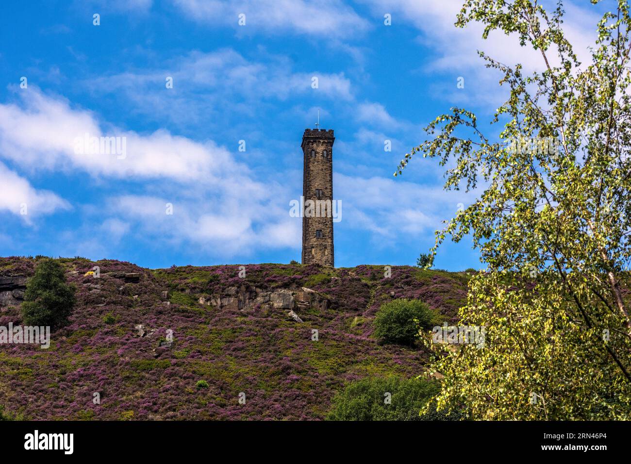 Peel Tower was built in 1852 to commemorate Sir Robert Peel a local ...