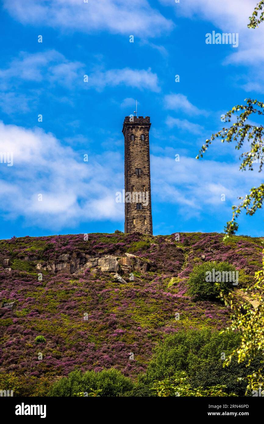 Peel Tower was built in 1852 to commemorate Sir Robert Peel a local ...