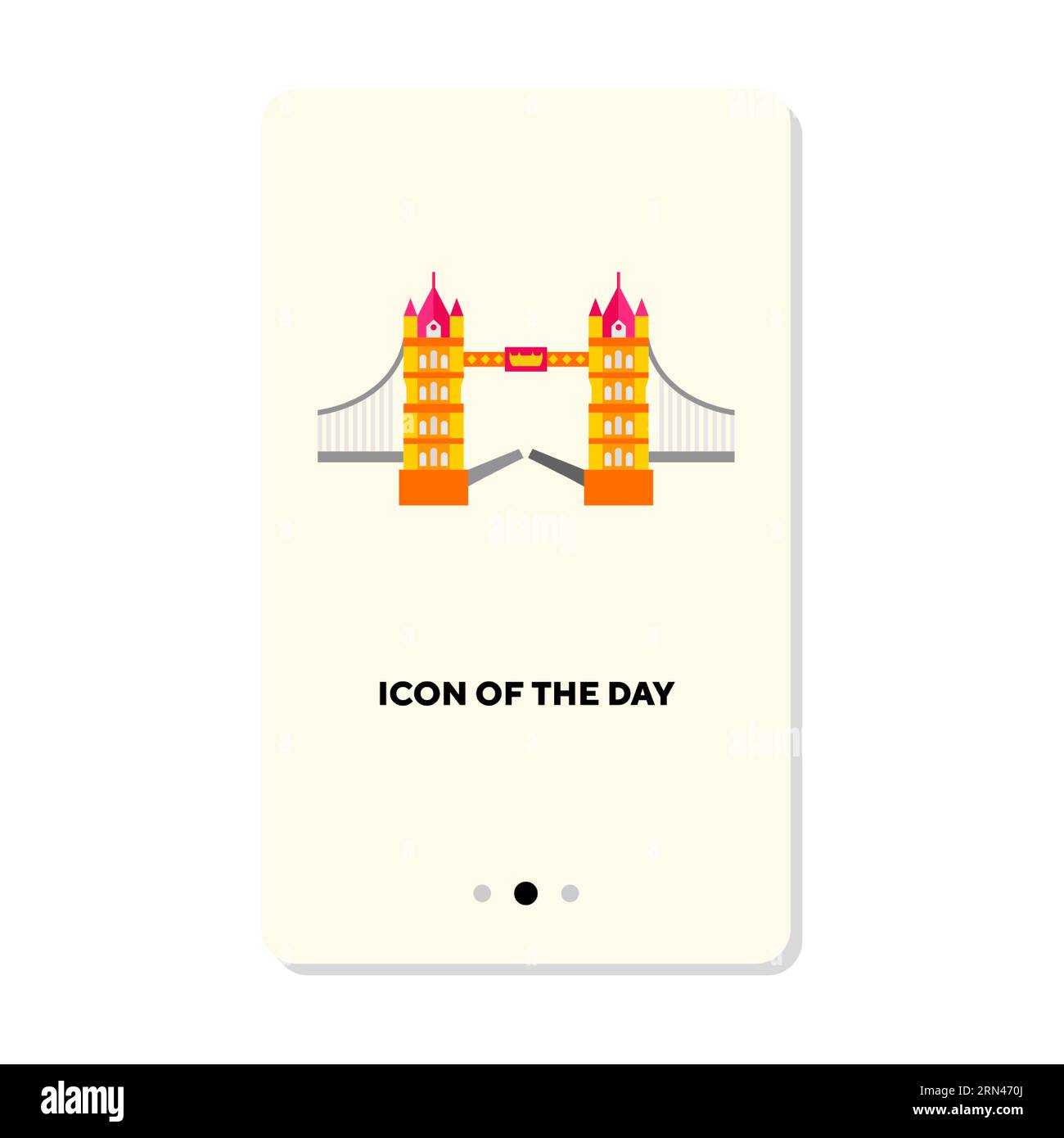 Historical tower bridge Stock Vector Images - Alamy
