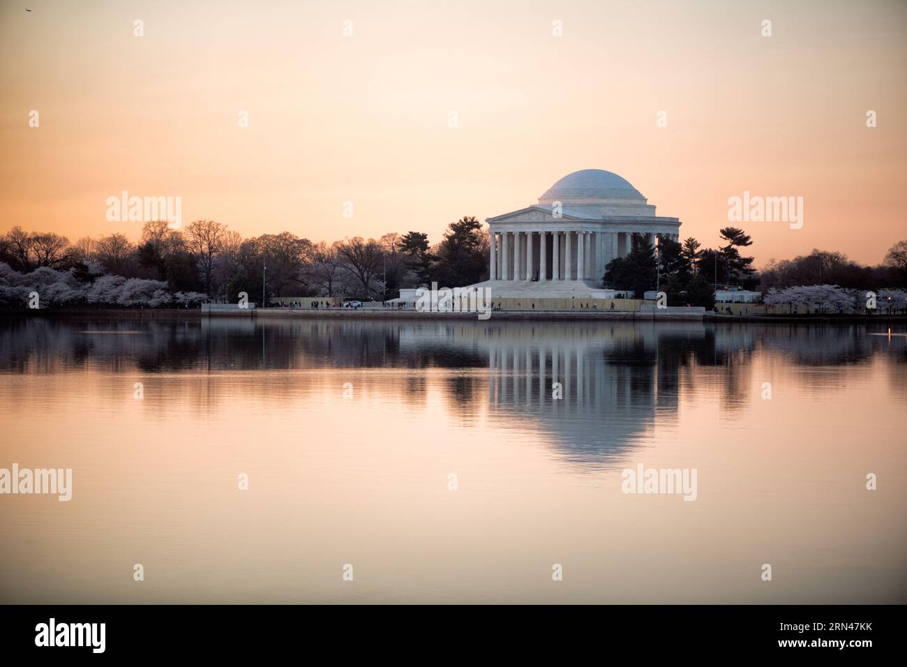 WASHINGTON DC, United States — The Jefferson Memorial stands as an ...