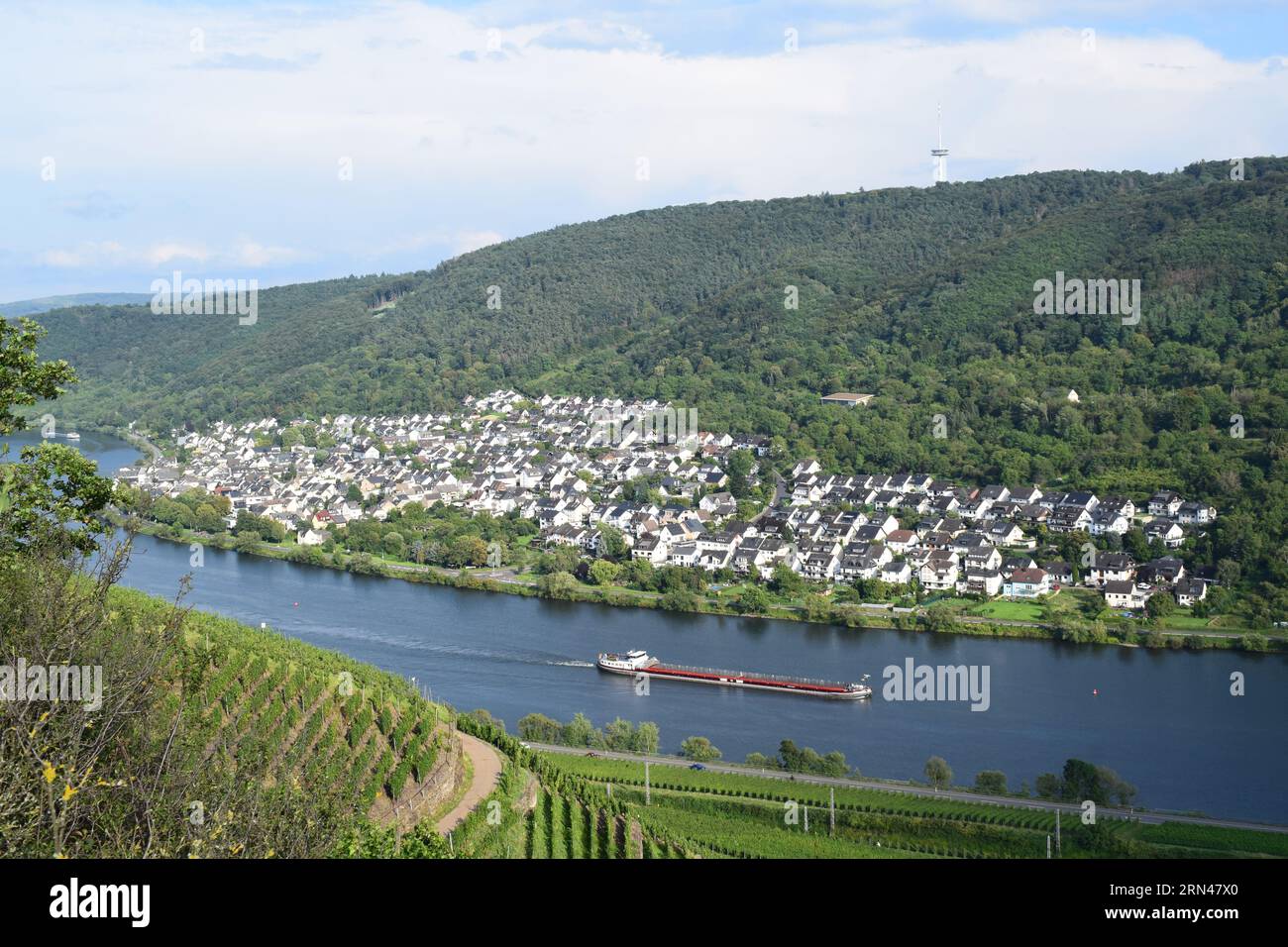 Cargo ship in mosel hi-res stock photography and images - Alamy