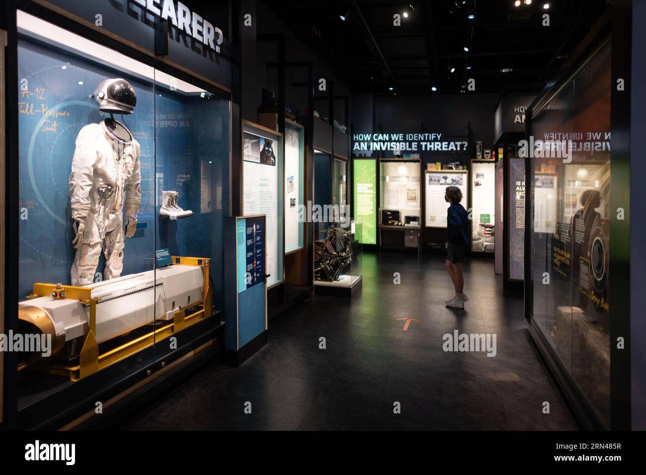 WASHINGTON DC, United States — The International Spy Museum, located in ...