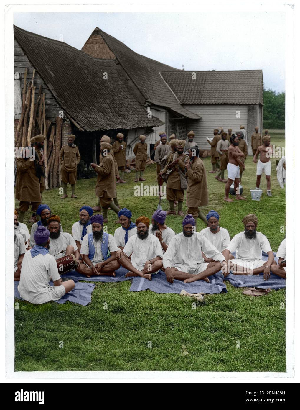 Sikh soldiers ww1 Cut Out Stock Images & Pictures - Alamy