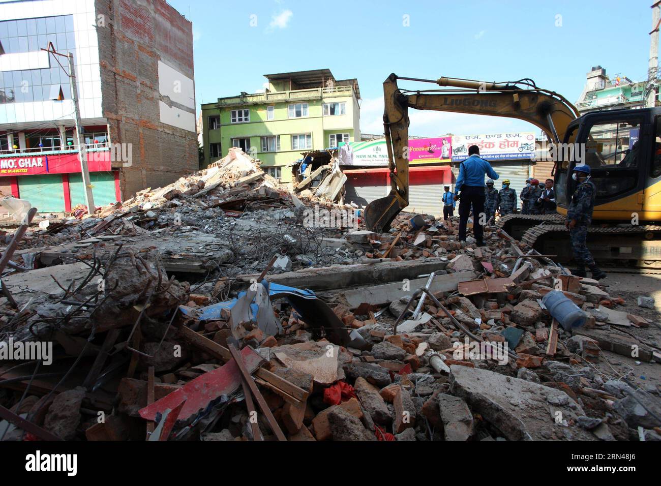 Nepalkathmanduearquake hi-res stock photography and images - Alamy