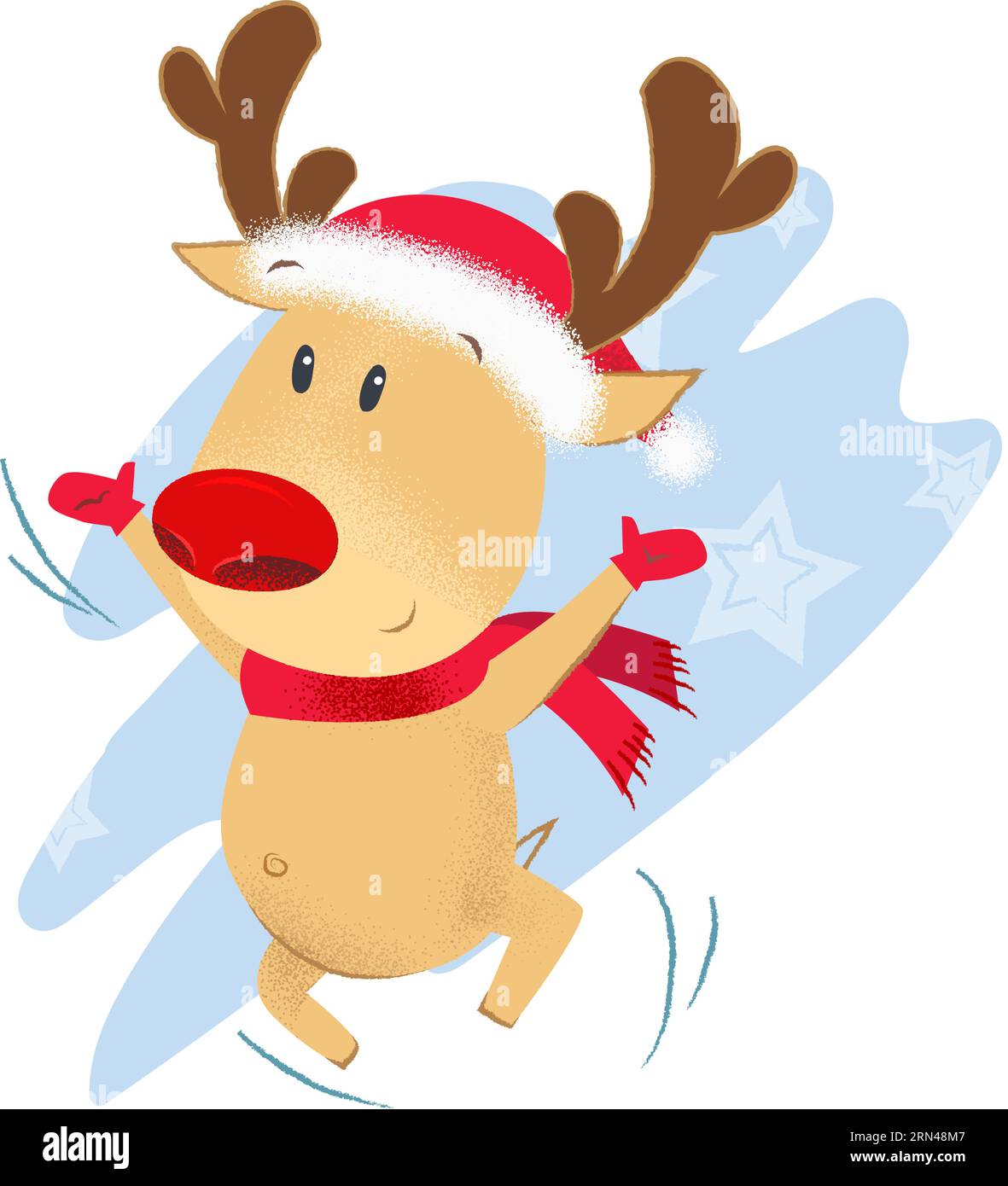 Scarf dancing Stock Vector Images - Alamy