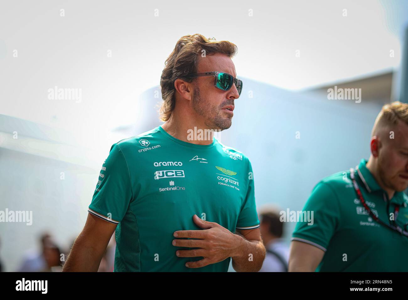 #14 Fernando Alonso, (ESP) Aramco Aston Martin Mercedes during the ...