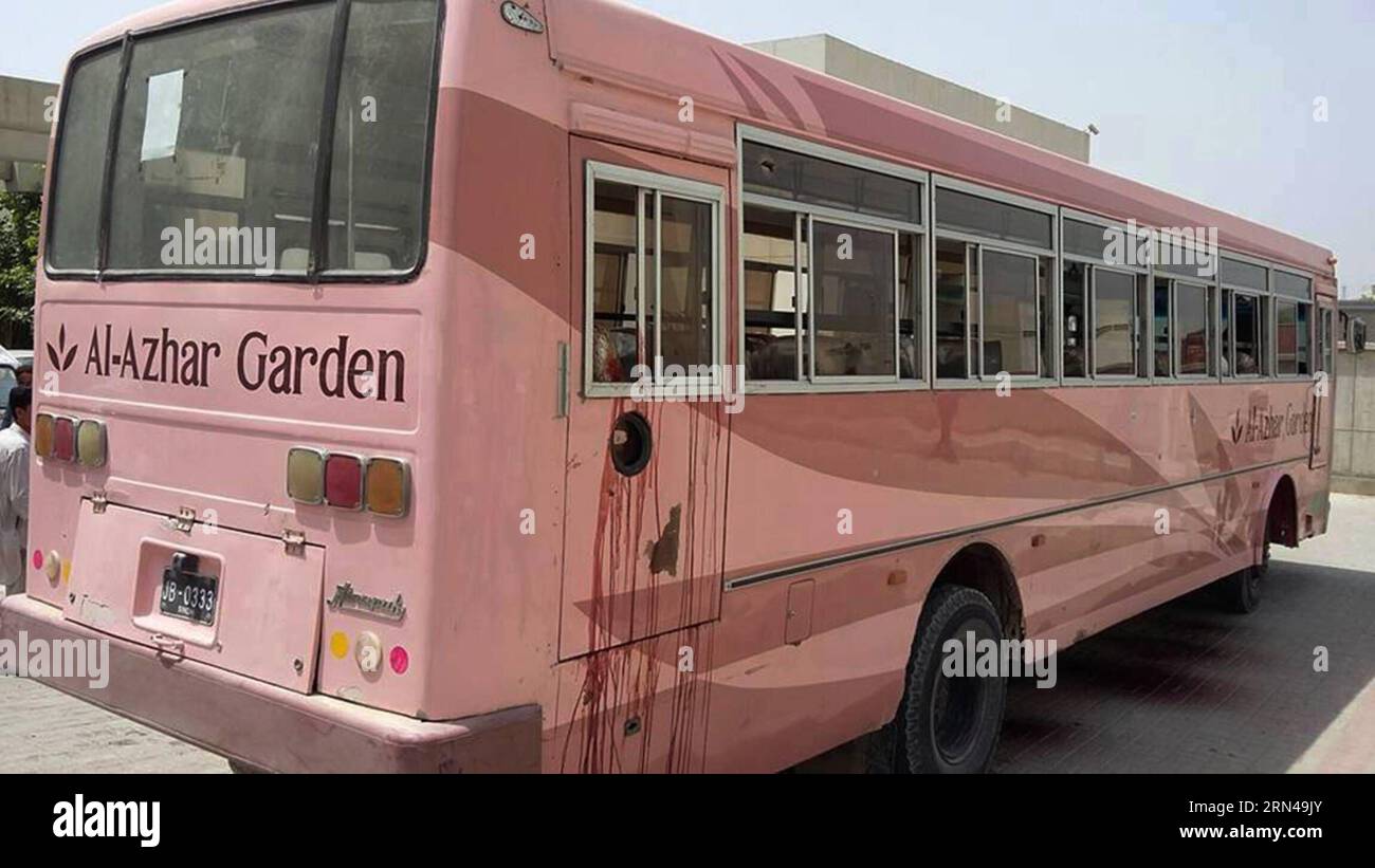 Pakistankarachibusattackdeath hi-res stock photography and images - Alamy